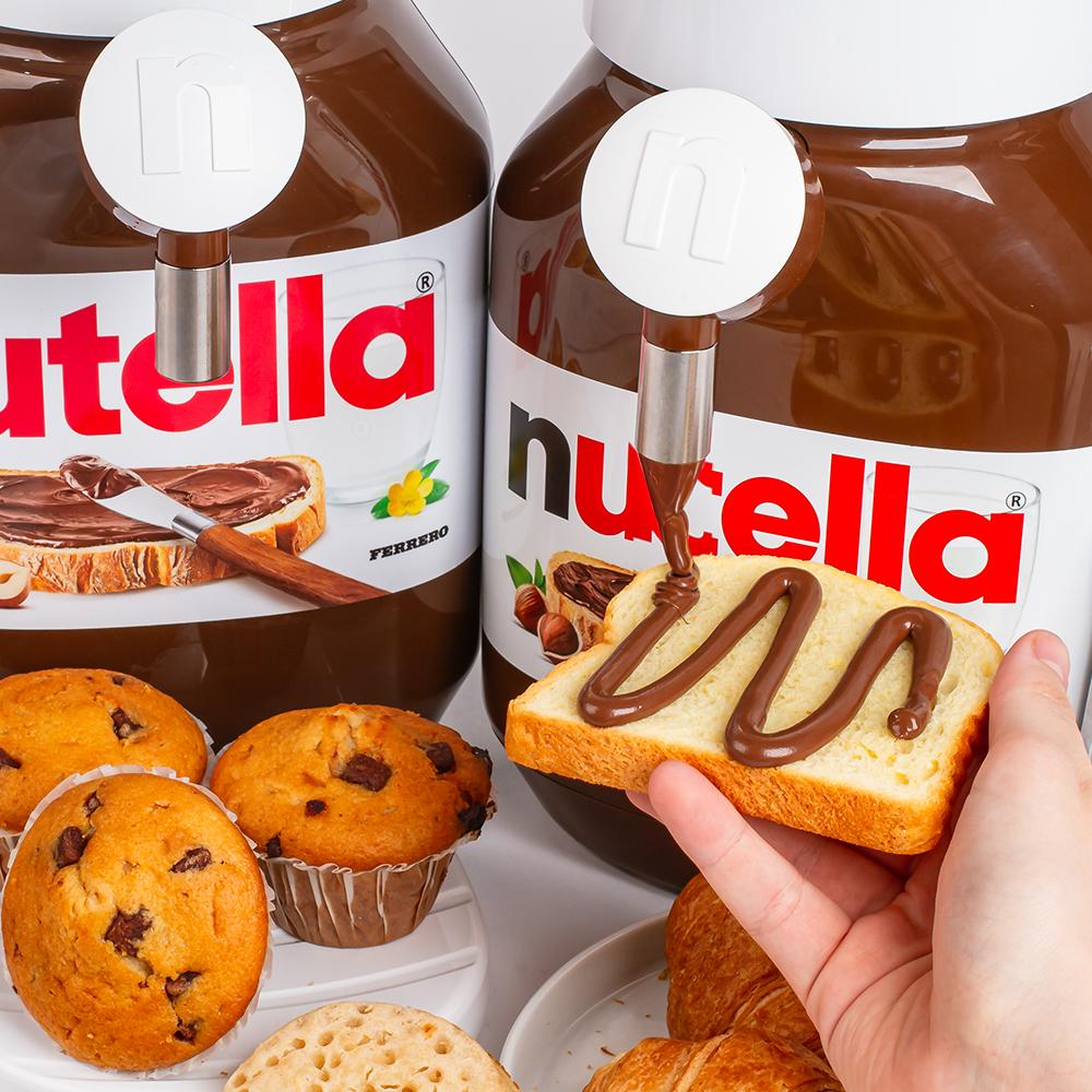 Official Nutella Heated Dispenser With Electronic Pump for 1kg Nutella ...