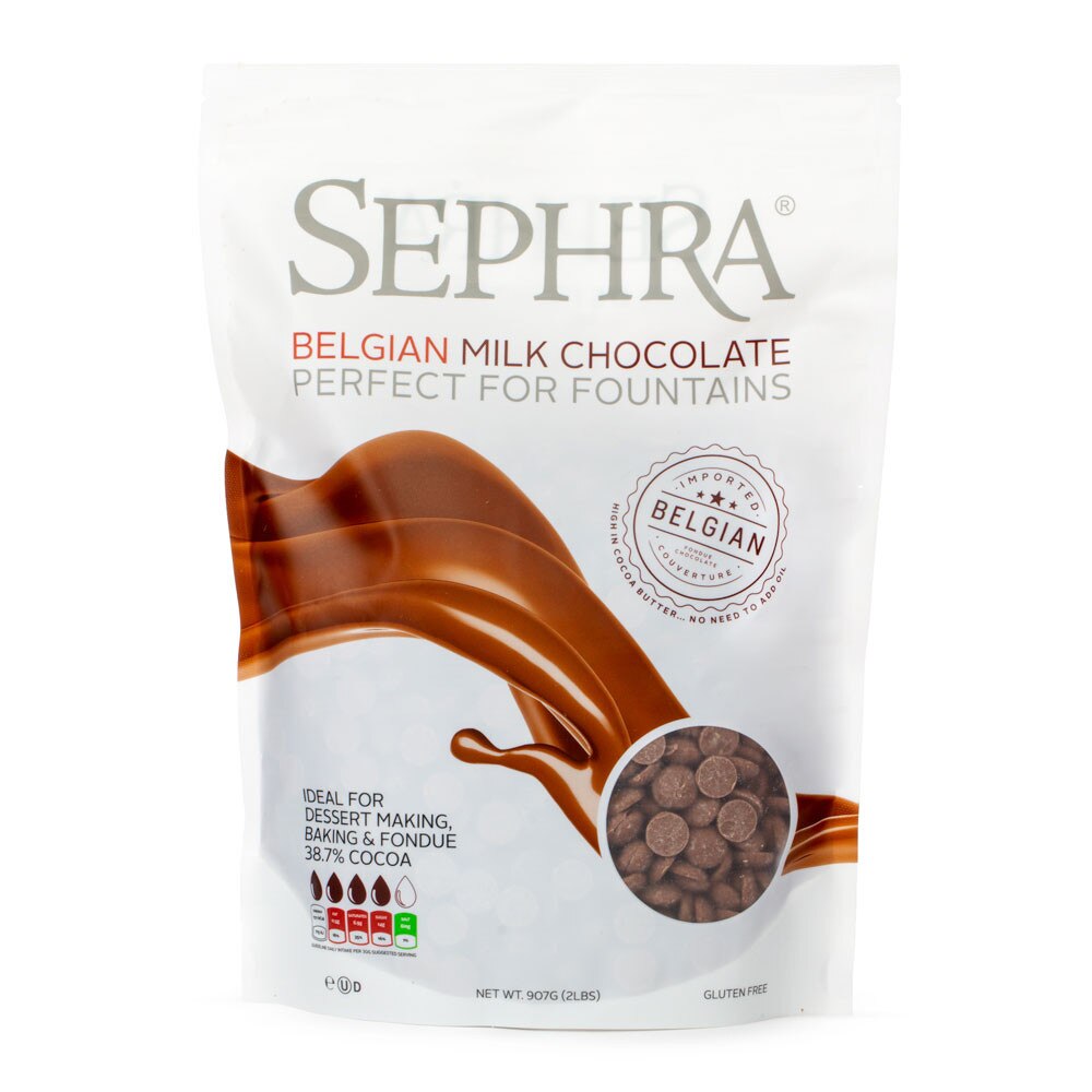 Sephra Milk Chocolate Fountain Fondue Pack for 10 Guests