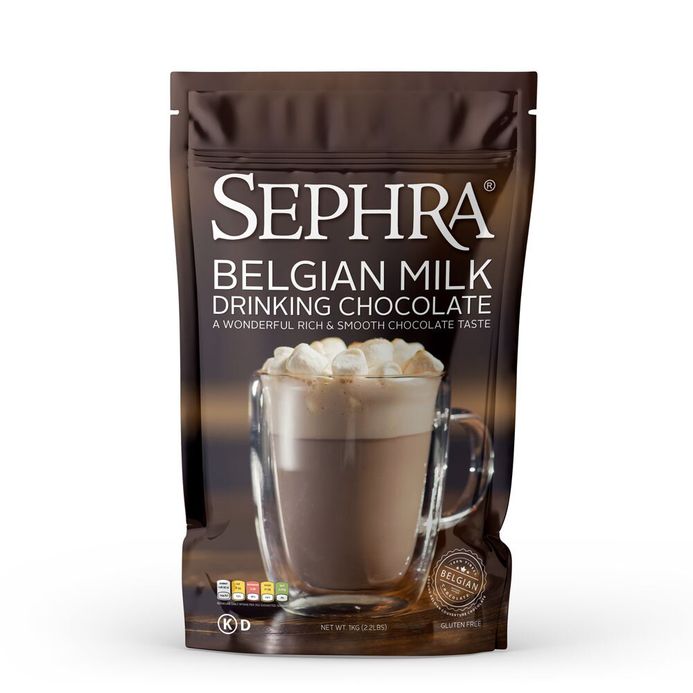 Sephra Belgian Milk Hot Drinking Chocolate 1kg