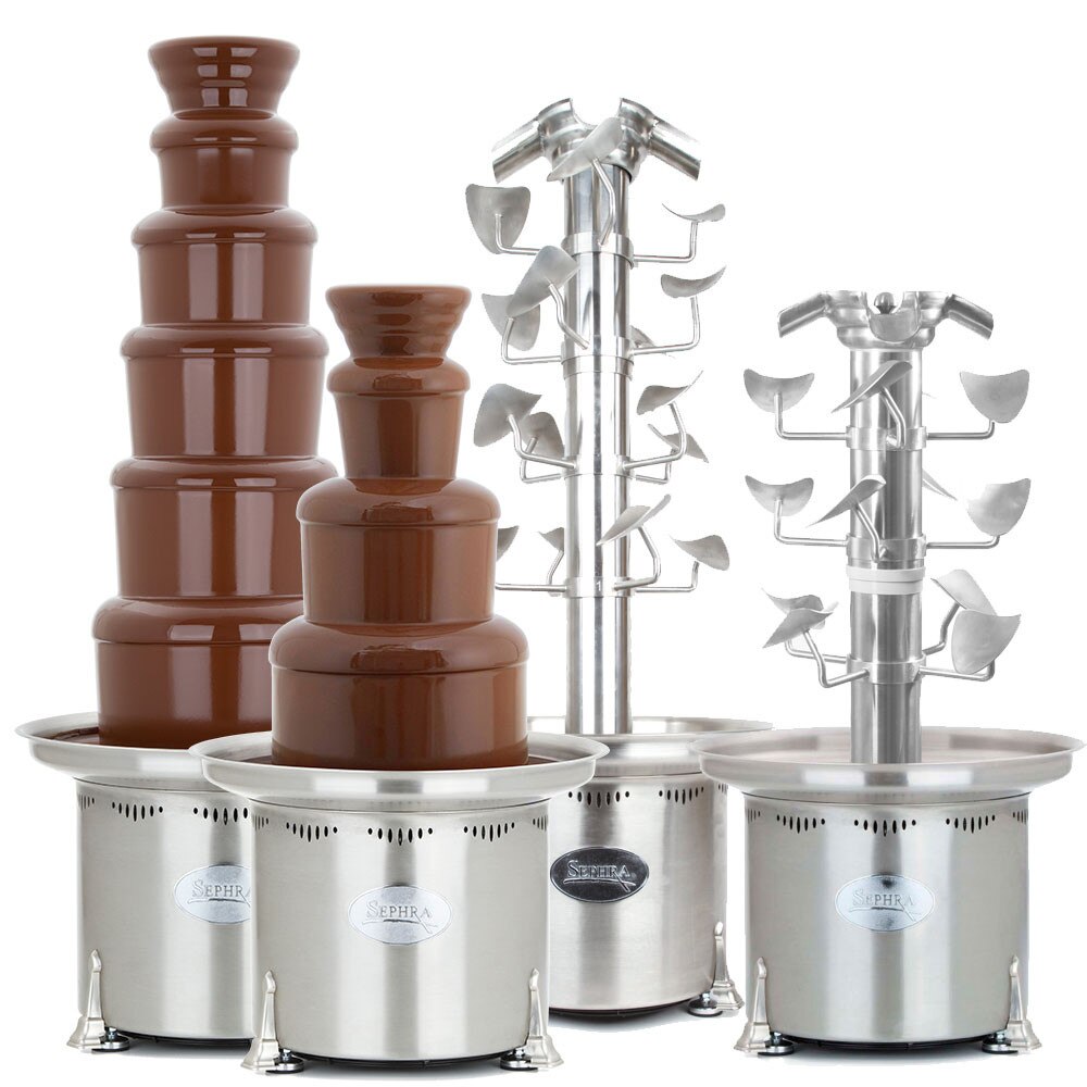 Sephra CF34/44RC Four in One Cascade Chocolate Fountain