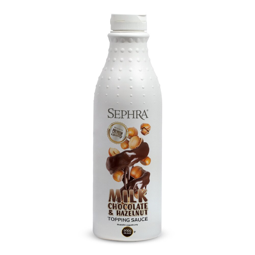 Sephra Milk Chocolate & Hazelnut Sauce 800g