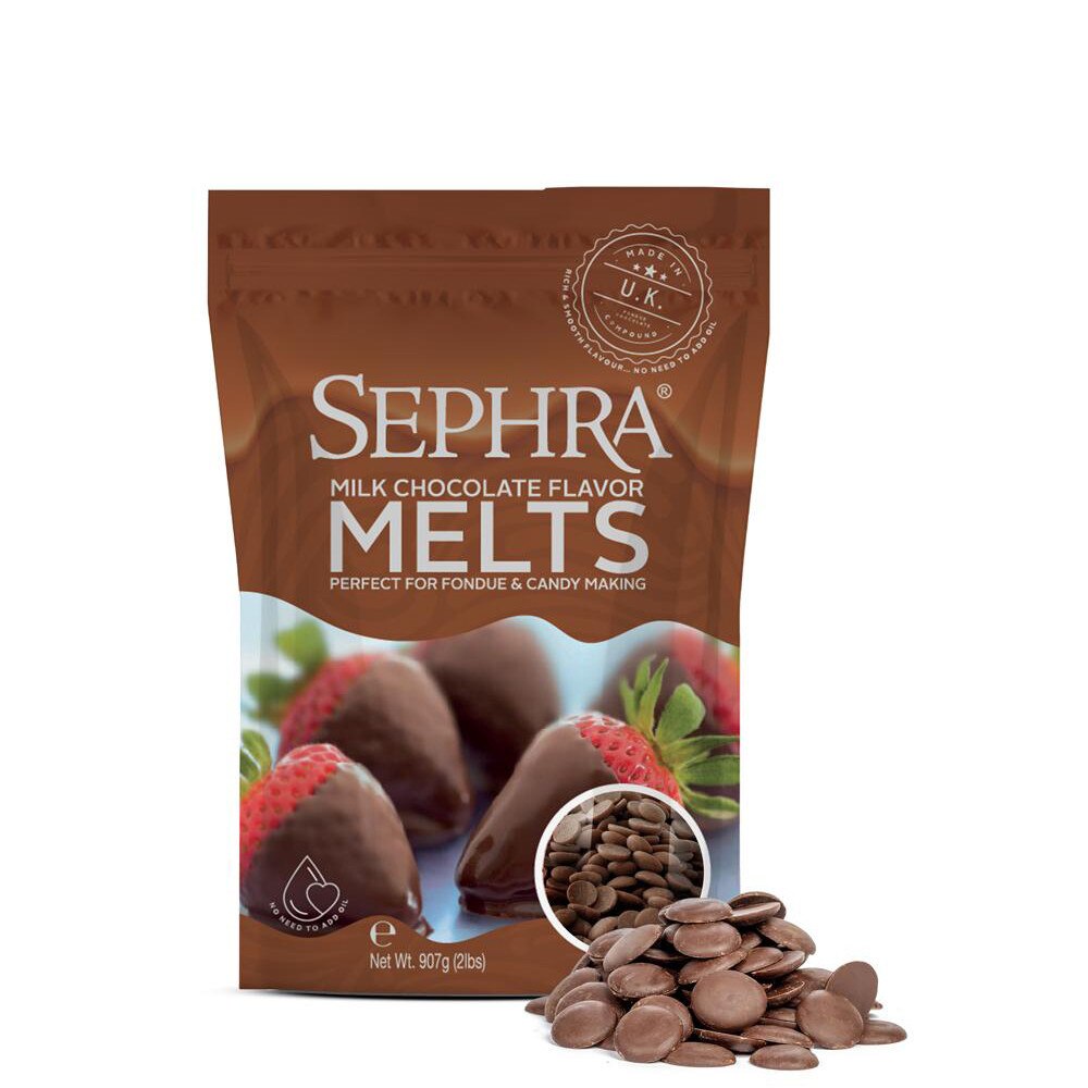 Sephra Milk Fountain Chocolate Flavoured Compound – 907g