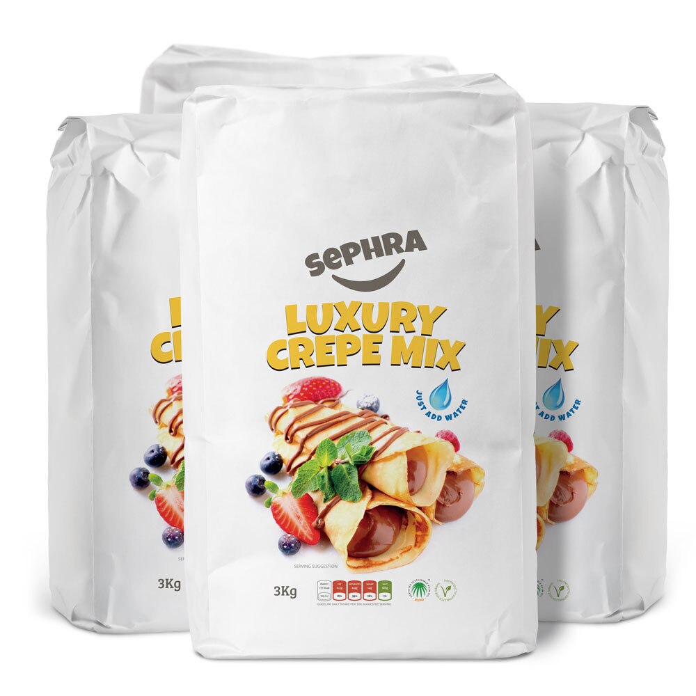 Sephra Luxury Crepe Mix - 12Kg (4x3Kg Bags)