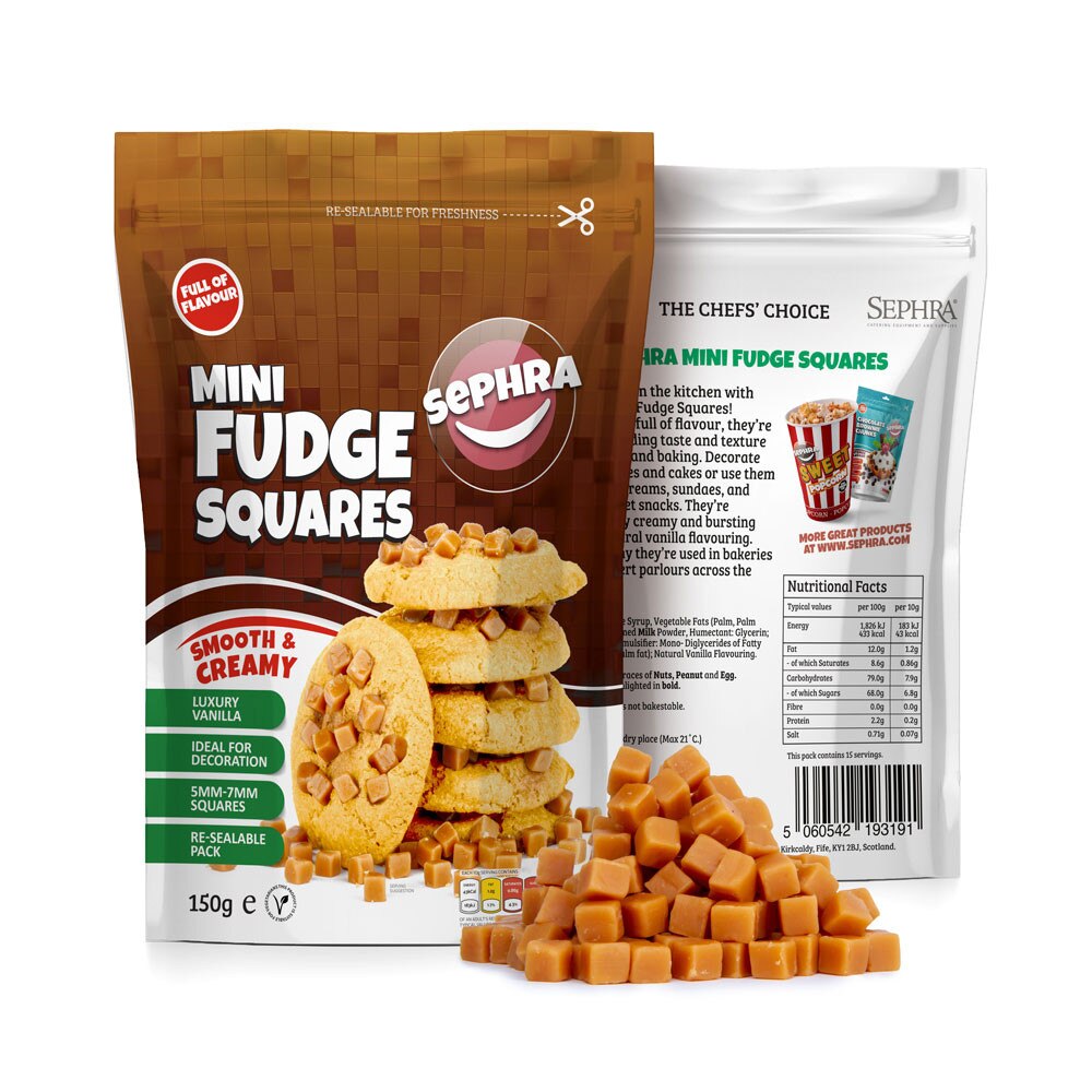 Sephra Mini Fudge Squares - 150g