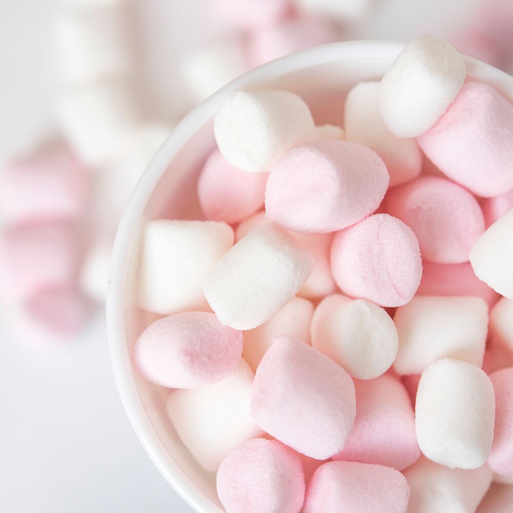 pink marshmallows