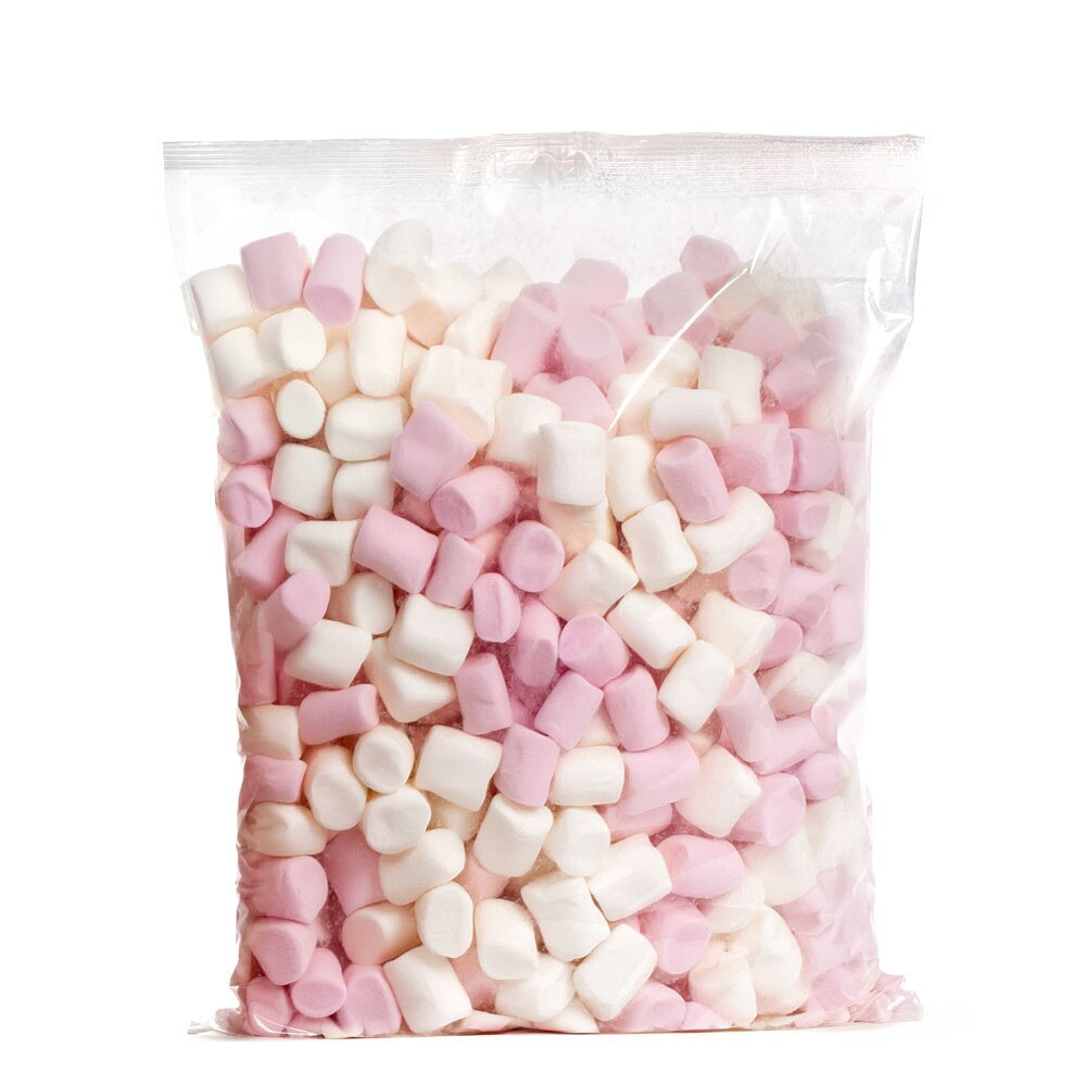 Sephra Pink and White Belgian Mini Marshmallows (Halal) 200g Bag