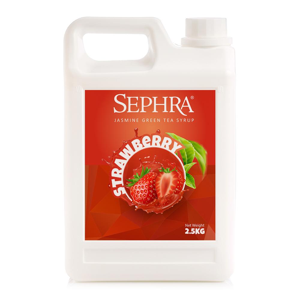 Sephra Strawberry Jasmine Green Tea Syrup 2.5kg