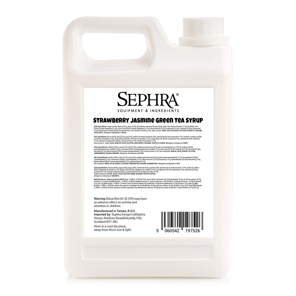 Sephra Strawberry Jasmine Green Tea Syrup 2.5kg
