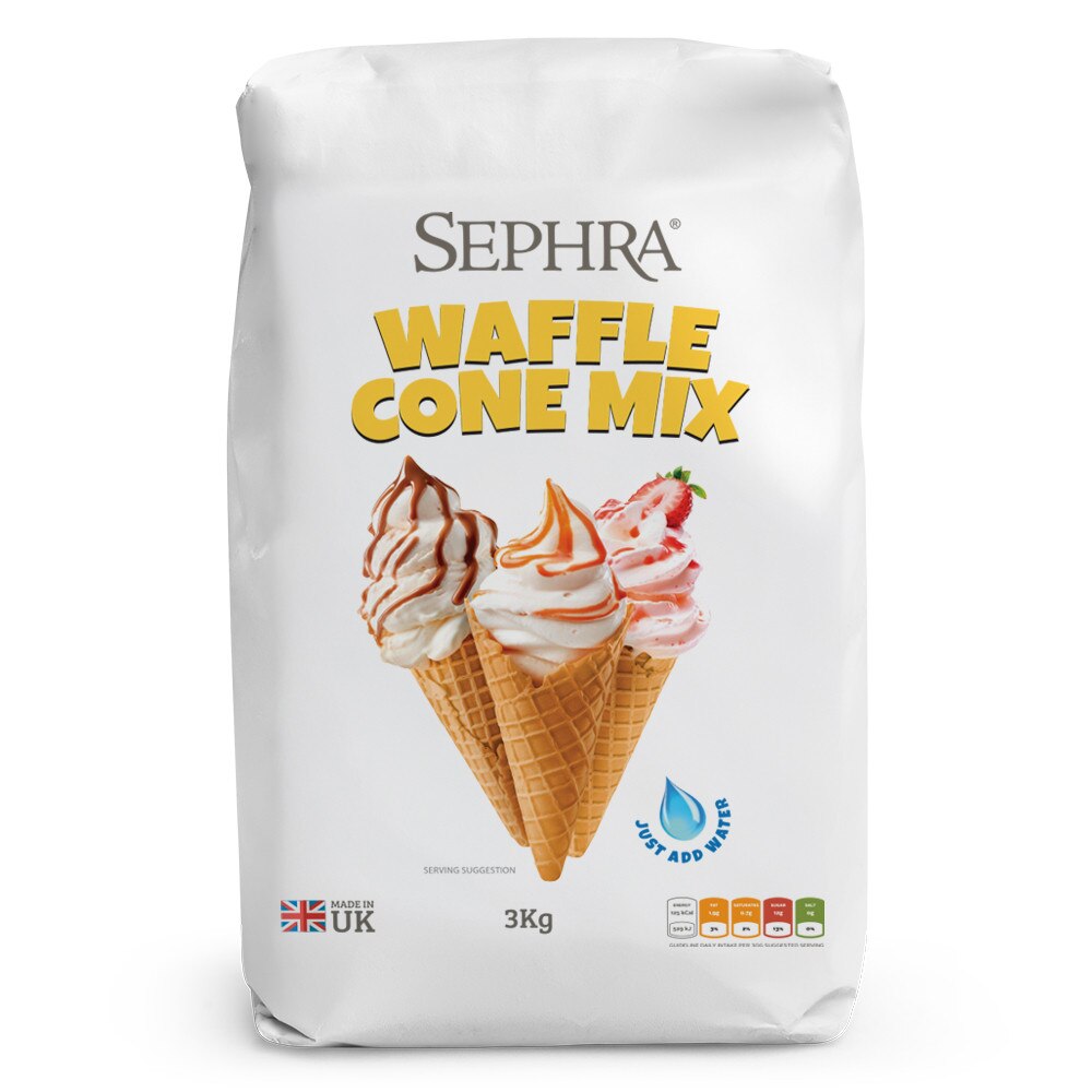 Sephra Waffle Cone Mix 3kg